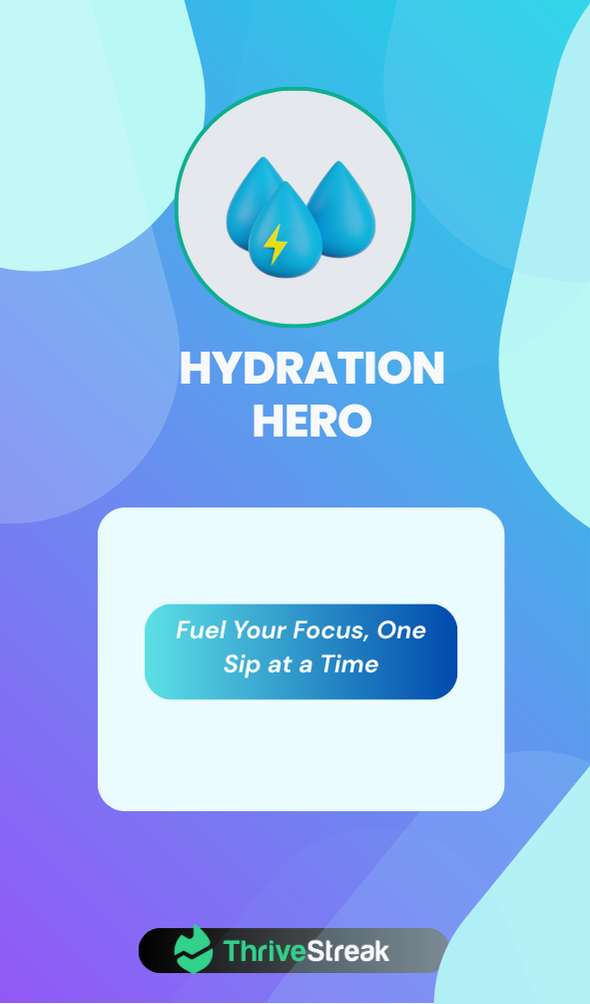 Hydration Hero Pack – ThriveStreak